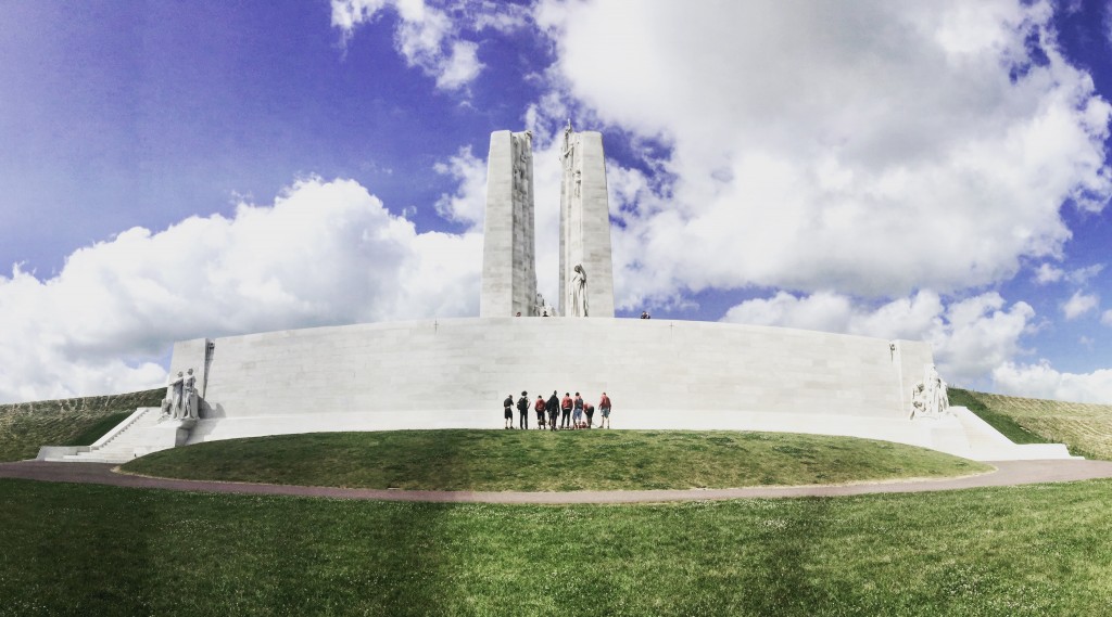 Men's National Team visit to Vimy Ridge "truly a day none of us will ...